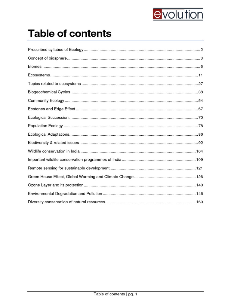 Ecology Compiled Handout | PDF | Soil | Ecosystem