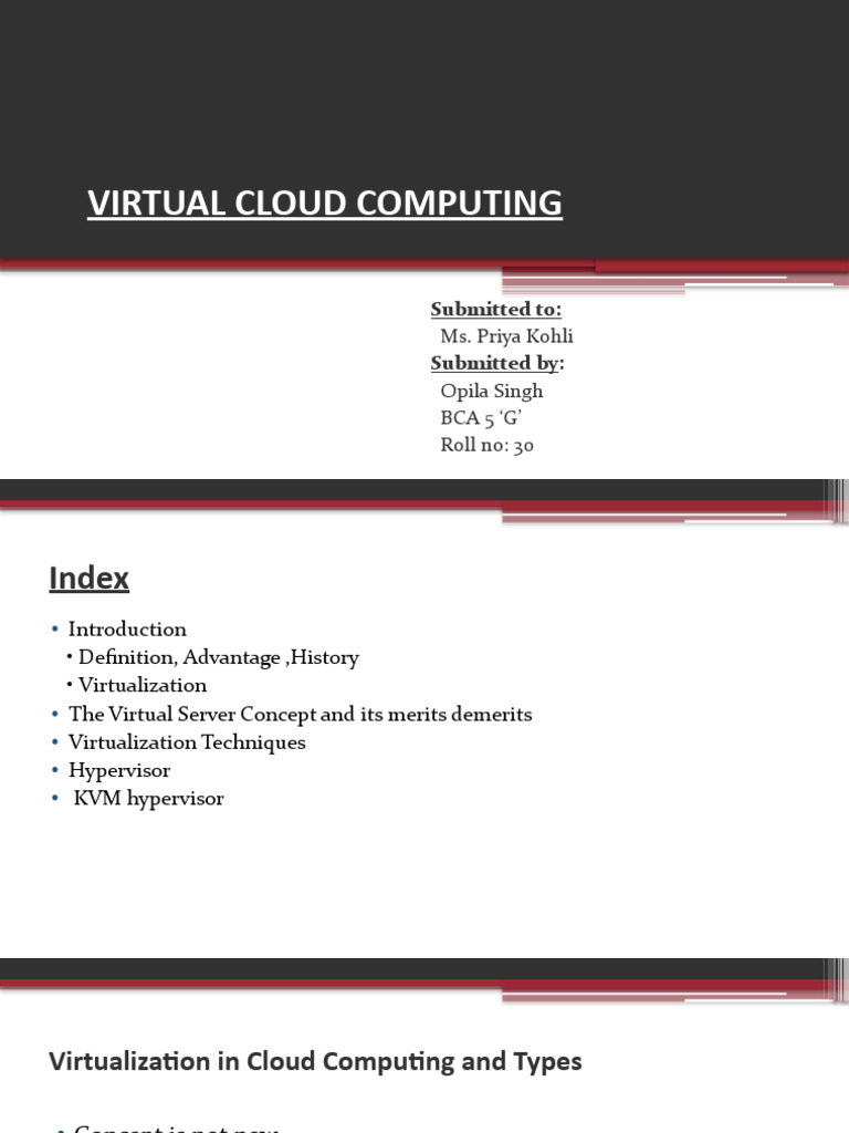 Opila Moocs, Bca 5g | PDF | Virtualization | Cloud Computing