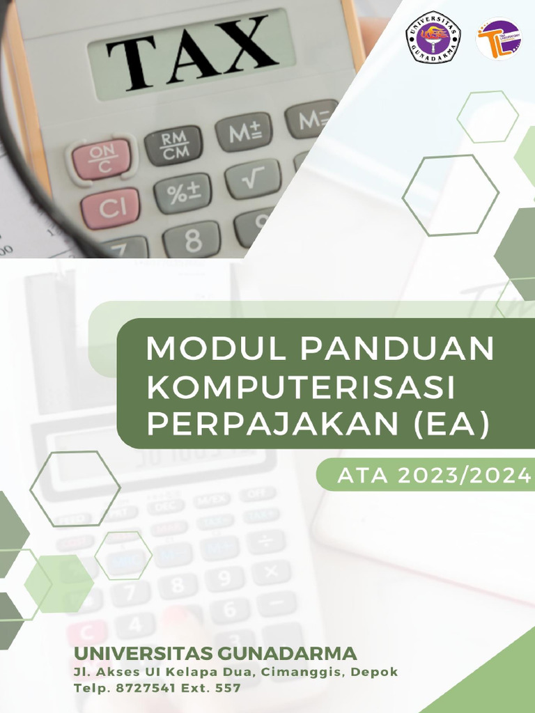 EA - Modul Komputerisasi Perpajakan ATA 2023-2024 | PDF | Pengelolaan Keuangan & Uang