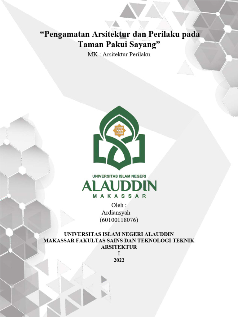 Arsi Perilaku-Ardiansyah | PDF