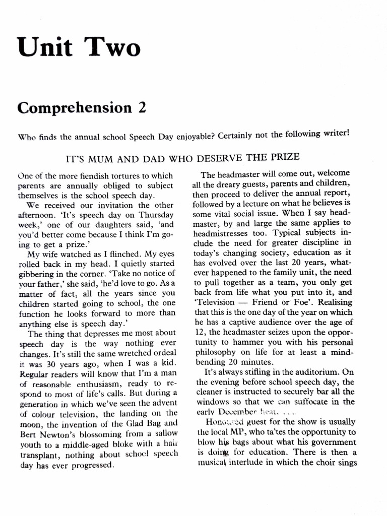 Secondary English Book 3 Pages 17 To 19 | PDF