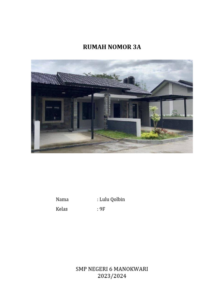 Kisah Horor di Rumah Dinas 3A | PDF | Griya & Taman | Fiksi Misteri ...