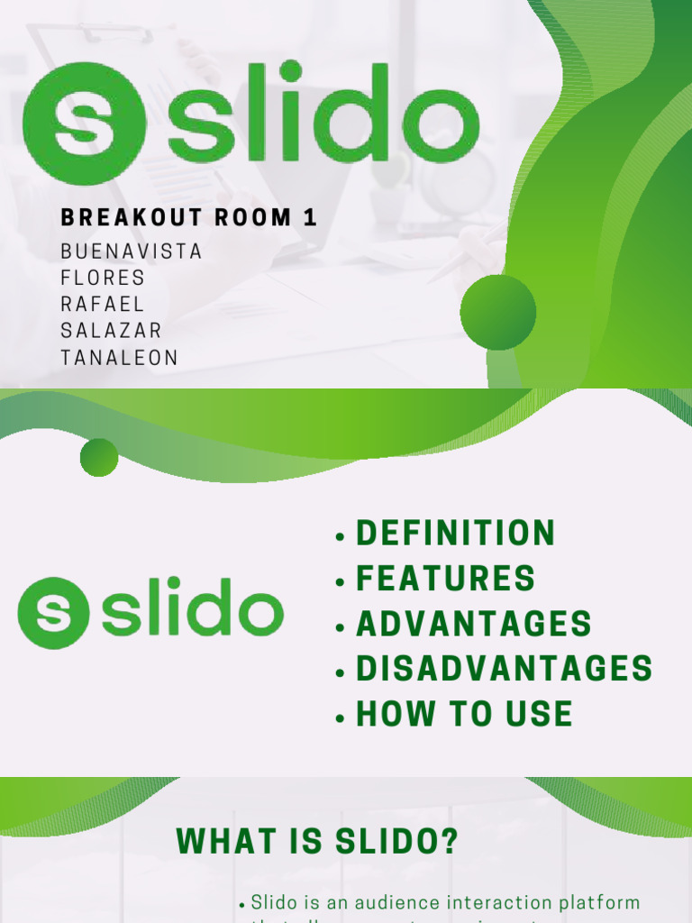 Group 1 Slido | Download Free PDF | Analytics | Multiple Choice