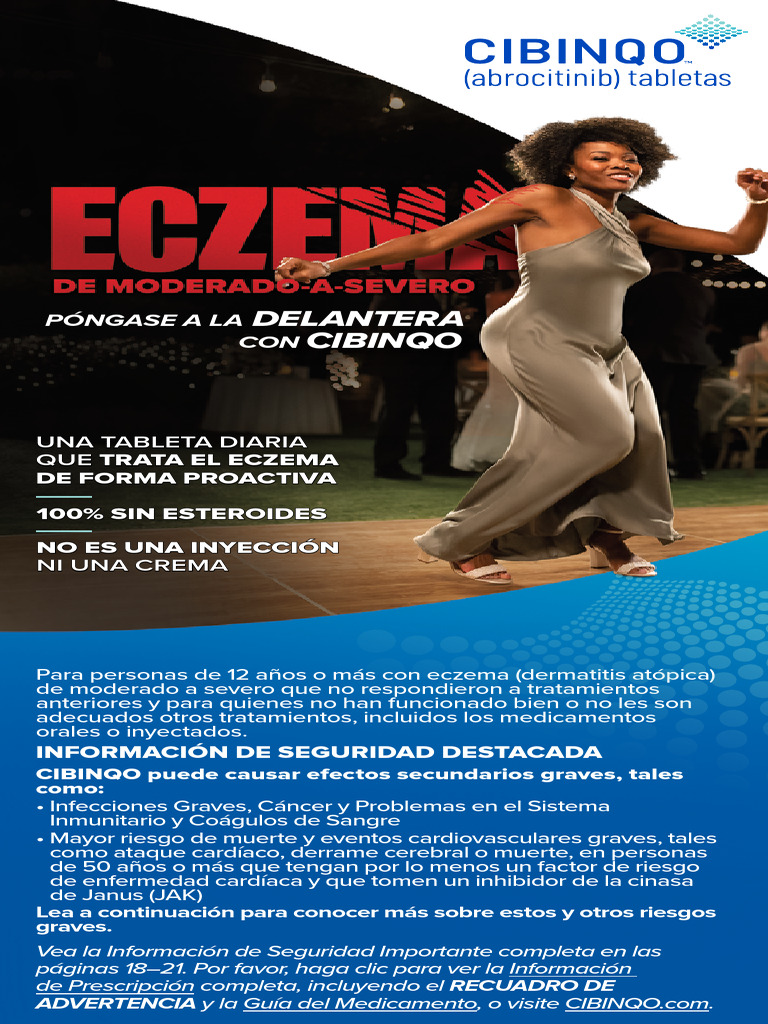 Cibinqo Spanish Patient Brochure Compress | PDF | Cáncer | Sangre