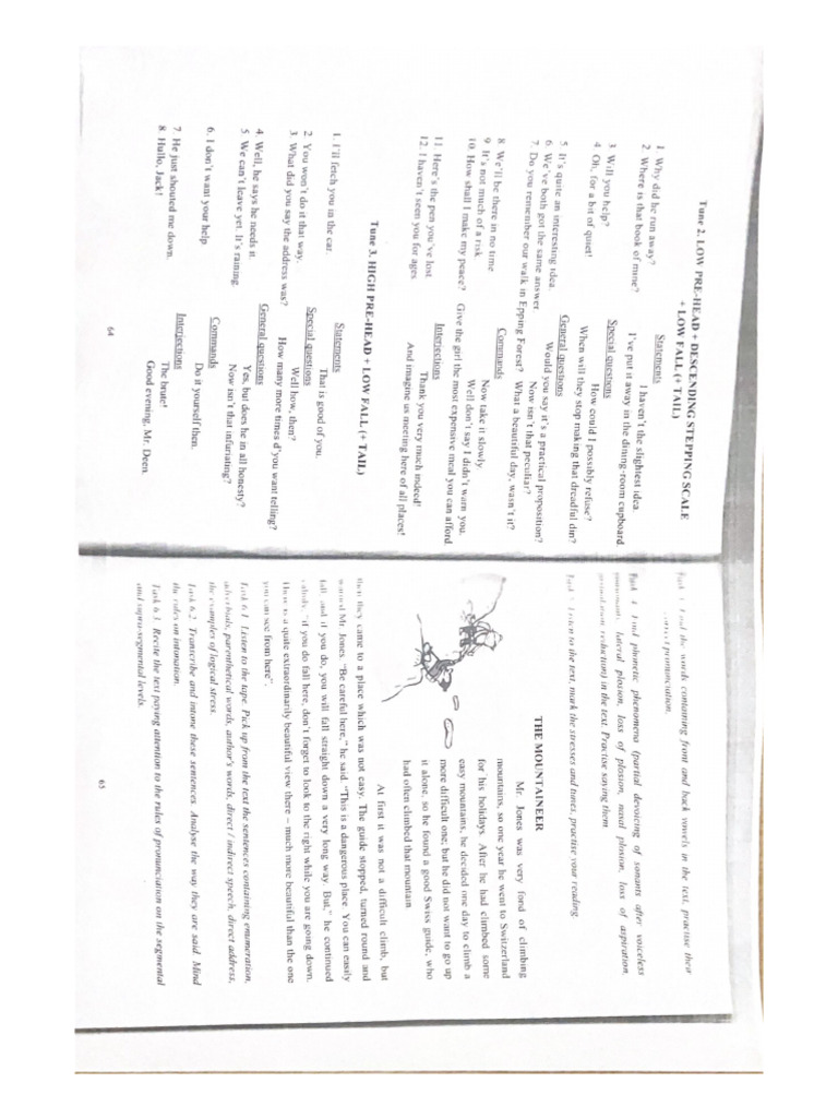Tune 2. LOW PRE-HEAD + DESCENDING STEPPING SCALE | PDF