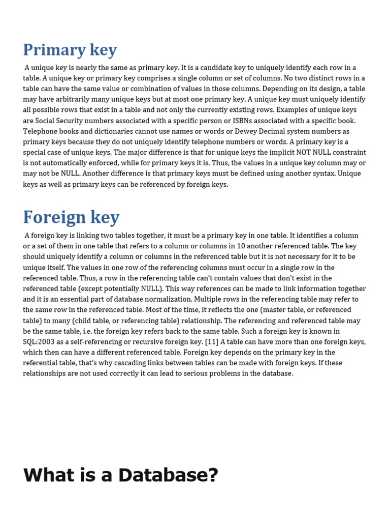 FGGG | PDF | Relational Database | Database Index