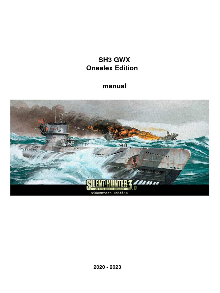 GWX Onealex Edition Manual Eng | PDF | Torpedo | Computer File