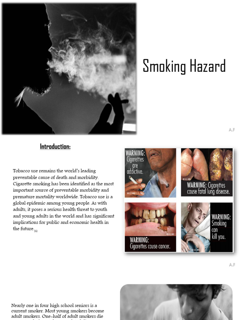 Smoking Hazard | PDF | Tobacco Smoking | Addiction