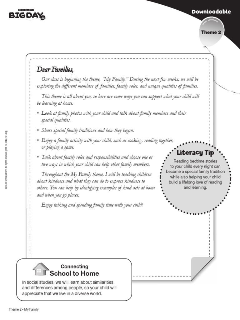 Theme 2 My Family | PDF
