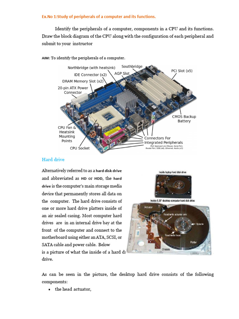 Computer Workshop Experiment | PDF | Computer Data Storage | Read Only Memory