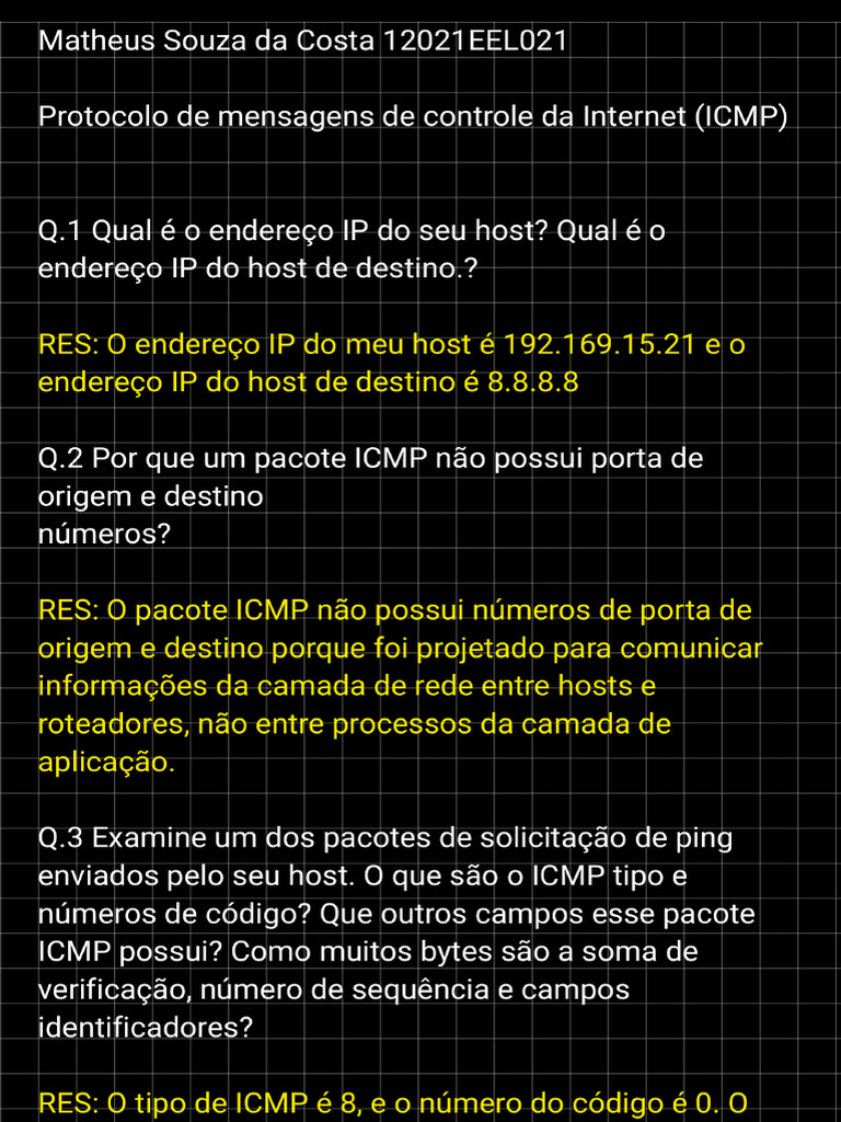 Wireshark Icmp Pdf