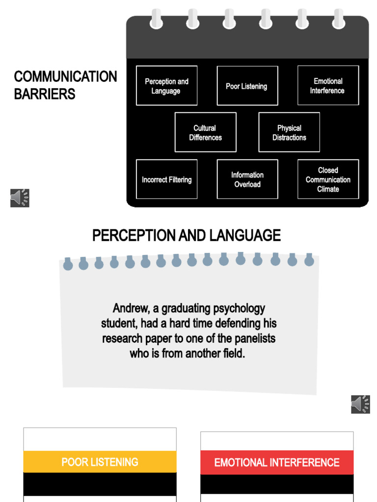 5 Communication Barriers | PDF | Communication | Behavioural Sciences