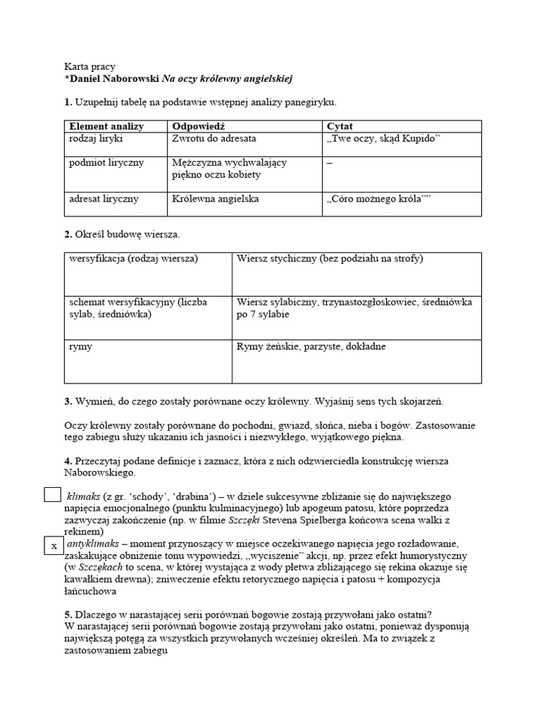 Daniel-Naborowski-Karta PD | PDF