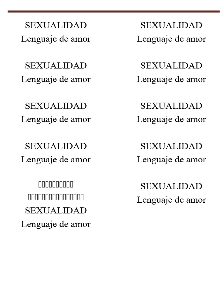 Tema Sexualidad Completar Descargar Gratis Pdf Amor La Sexualidad Humana