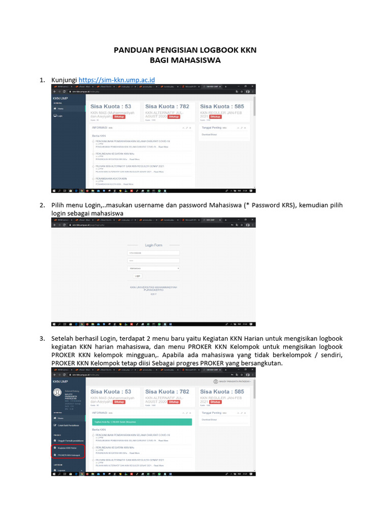 Panduan Logbook Mahasiswa | PDF | Karier & Perkembangan