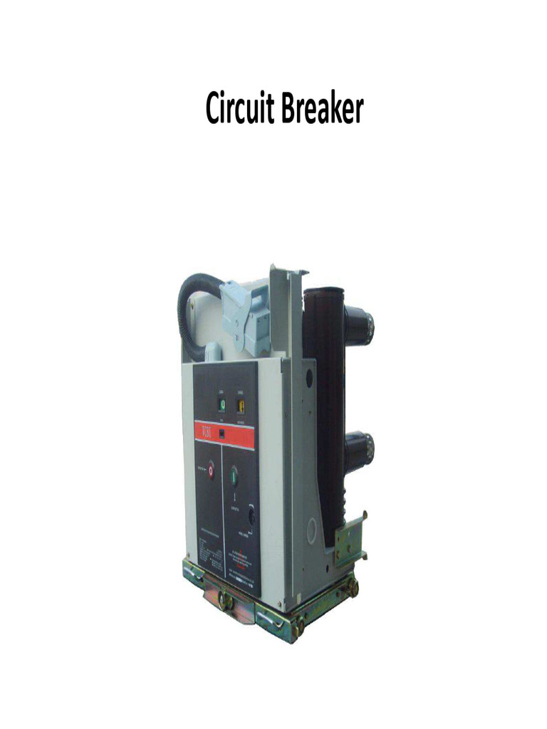 Arc Quenching in Circuit Breakers | PDF | Electric Arc | Power (Physics)