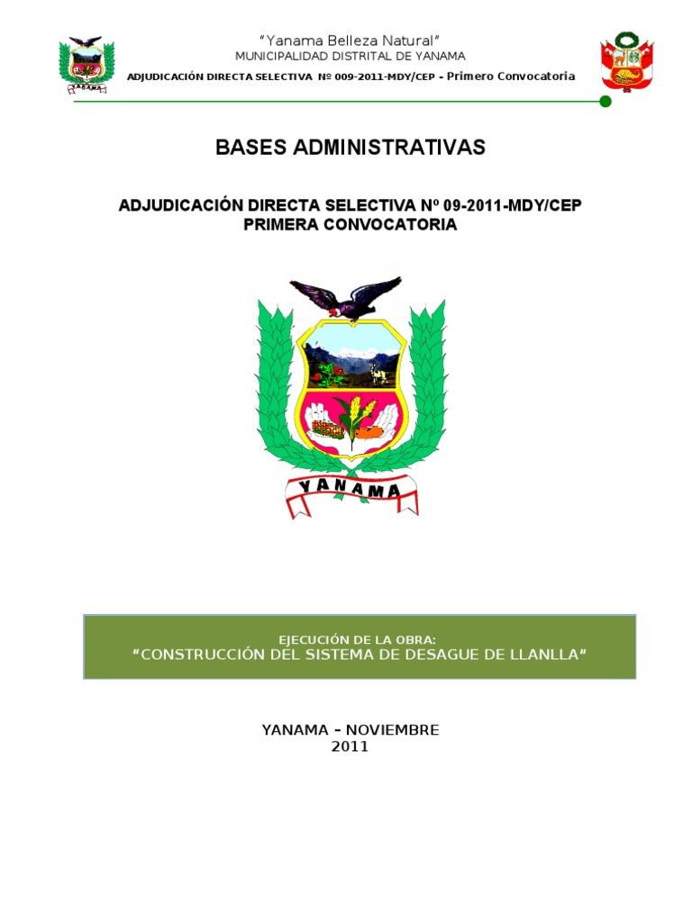 Desague Yanama | PDF | Regulación | Pena capital