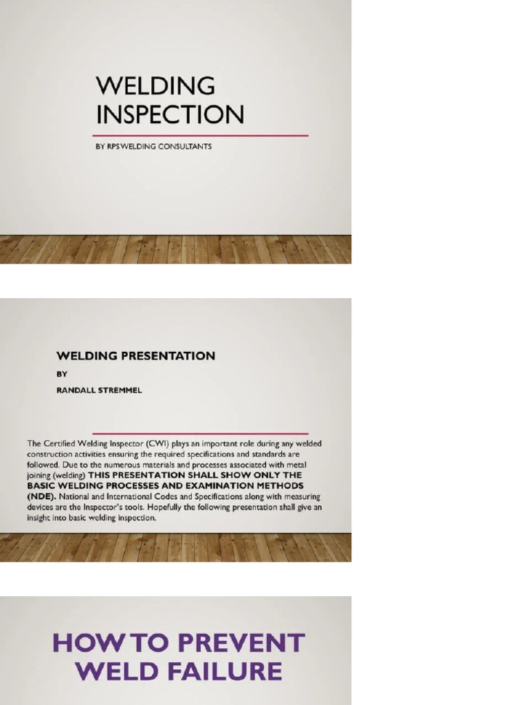 Welding Inspection | PDF