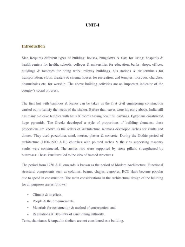 CM Notes-1 | PDF | Cement | Concrete