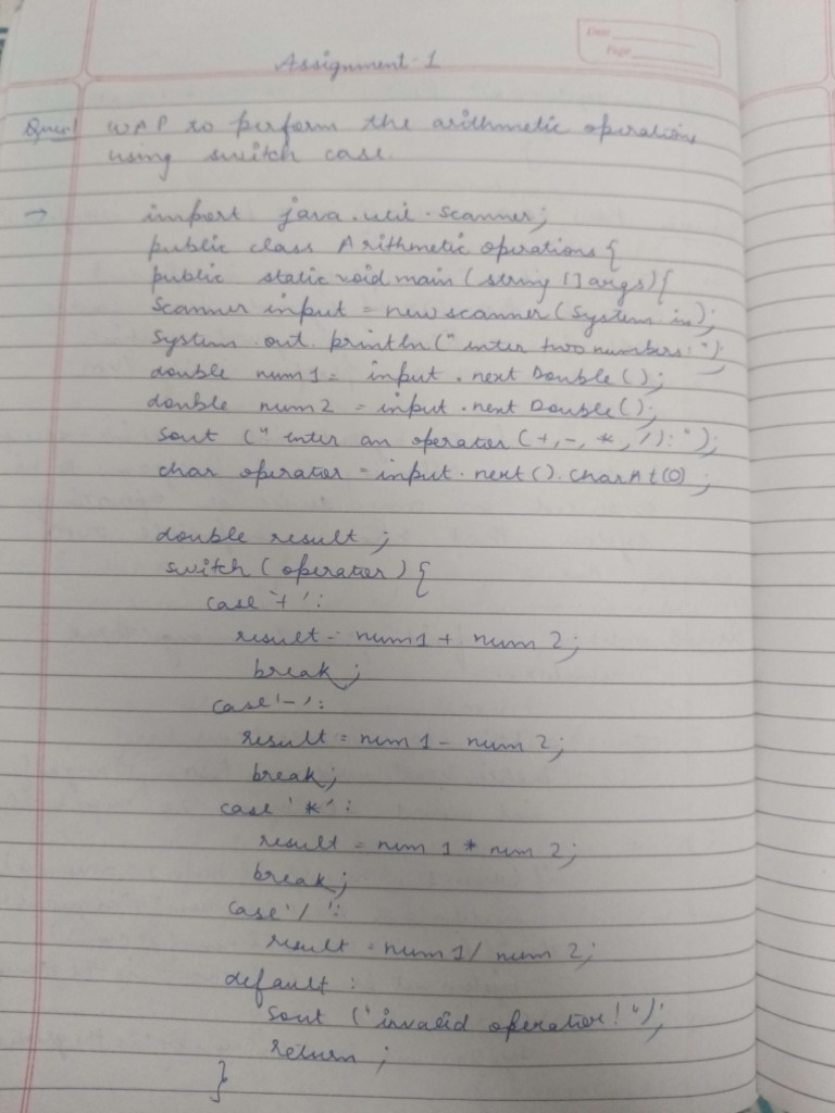 Assignment 1 Java Pdf 