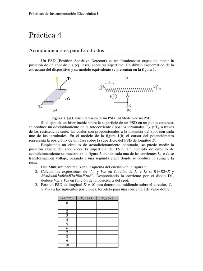 Practica 4 Pdf Red Eléctrica Electrónica