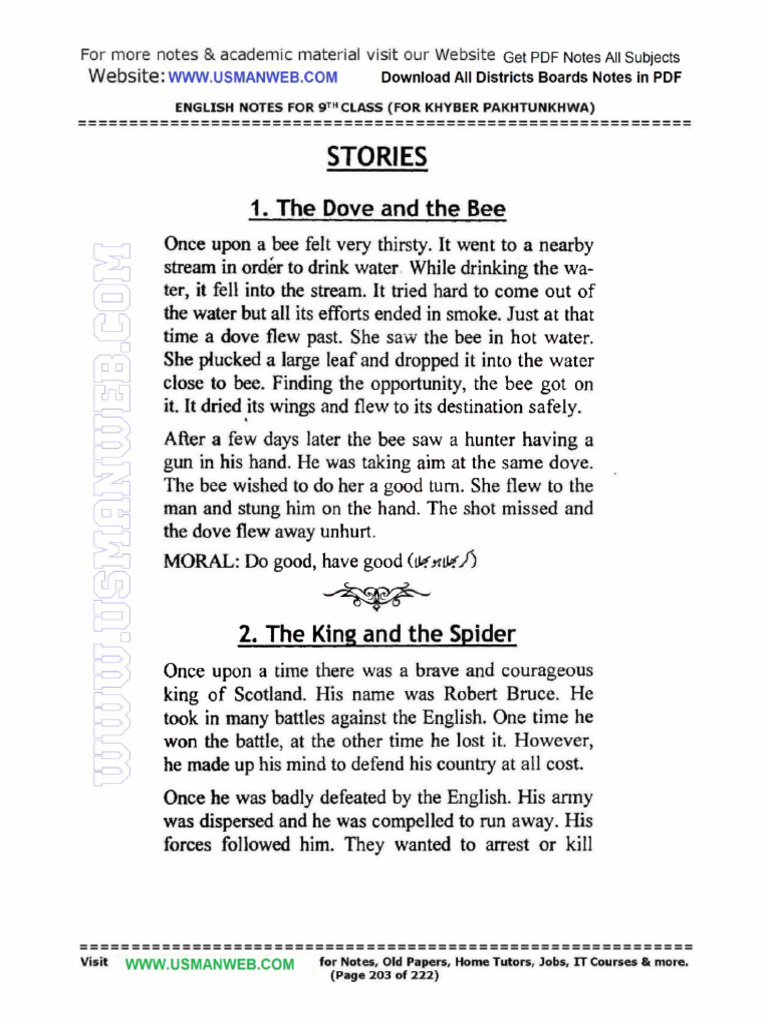 Stories - English Grammar | PDF