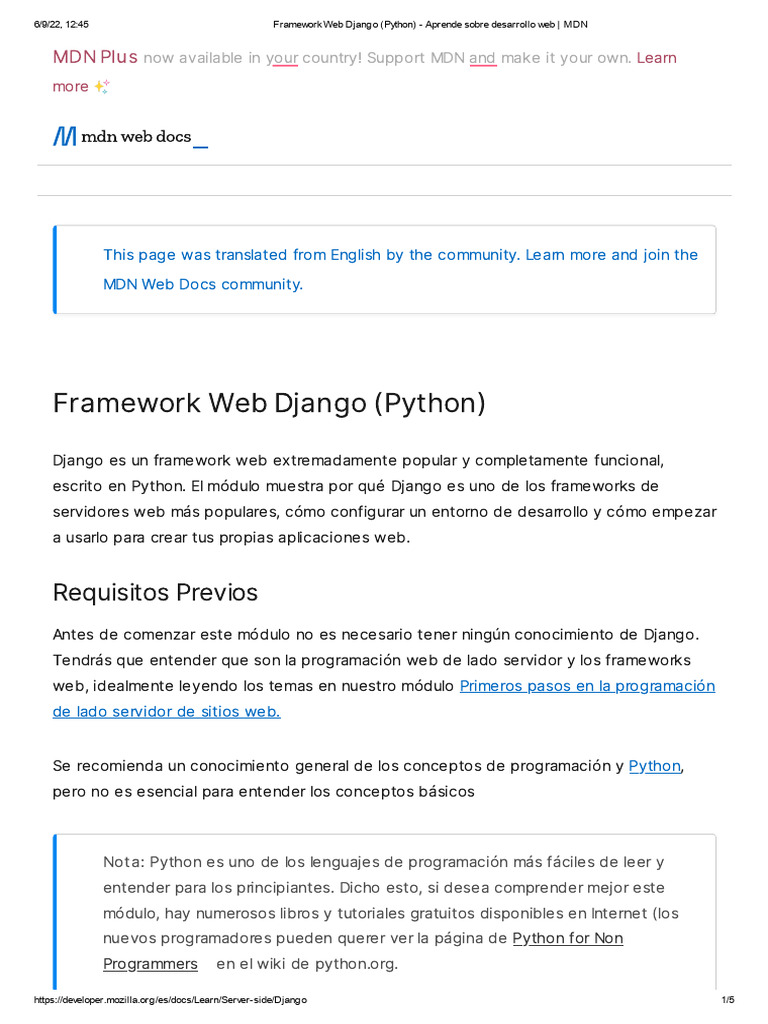 Tutorial Django (MDN) | PDF | Contraseña | Objeto (informática)