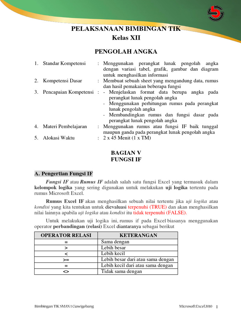 Modul BTIK 5 (Kelas XII) | PDF