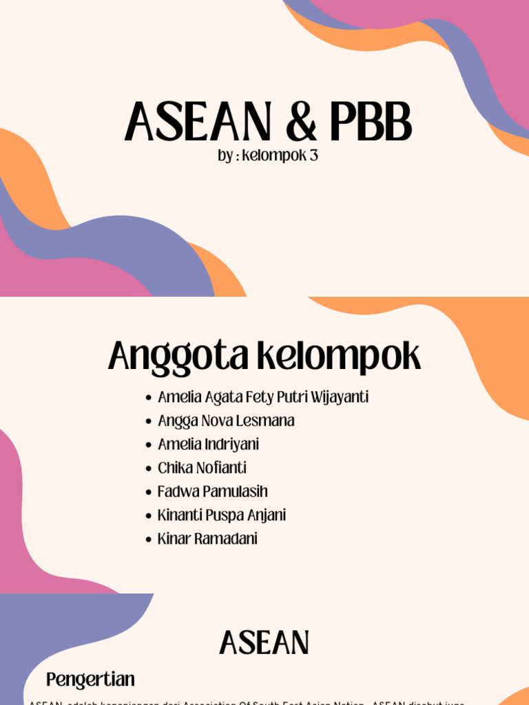 Perbandingan ASEAN dan PBB | PDF