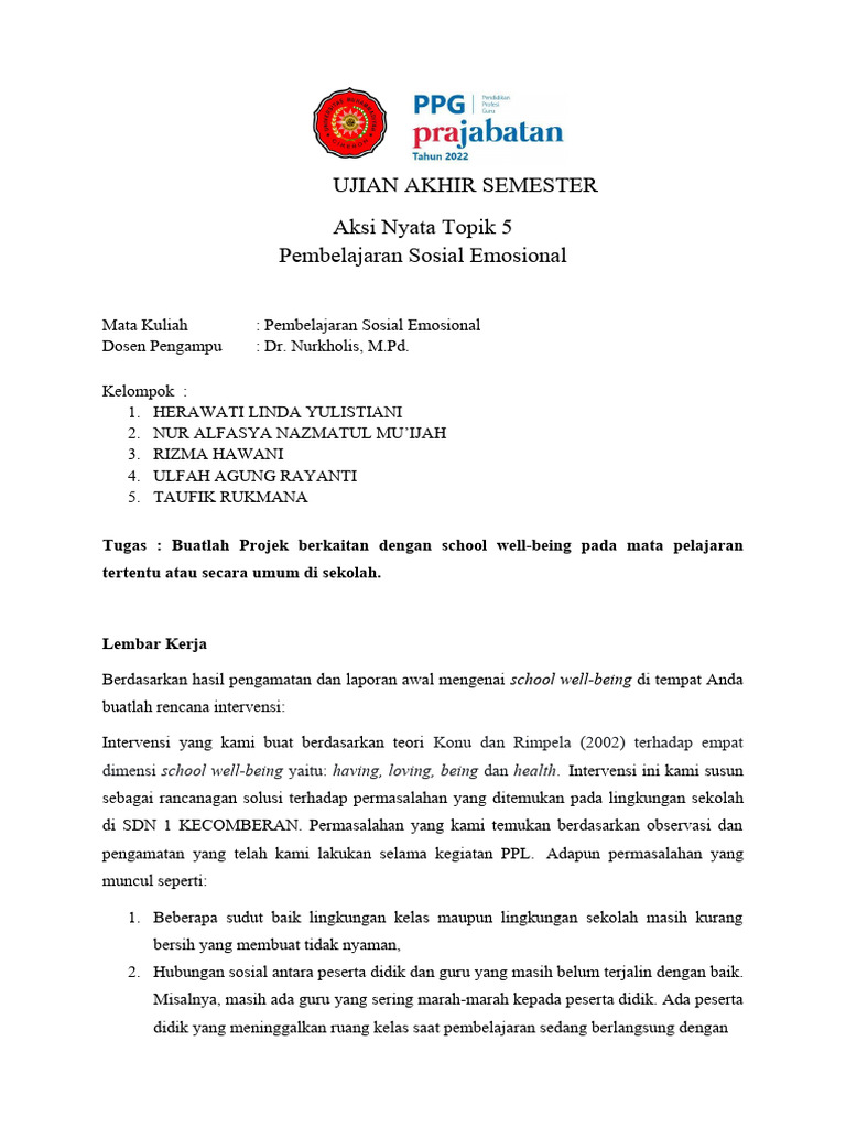 Uas Pse Kelompok | PDF