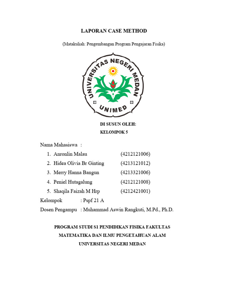 Laporan Case Method | PDF | Karier & Perkembangan | Pengembangan Diri