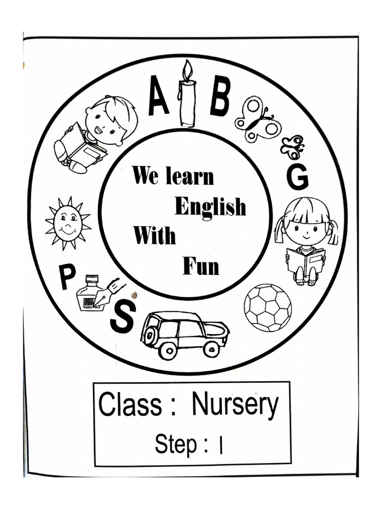 English Workbook - 1 2023 Nursery | PDF