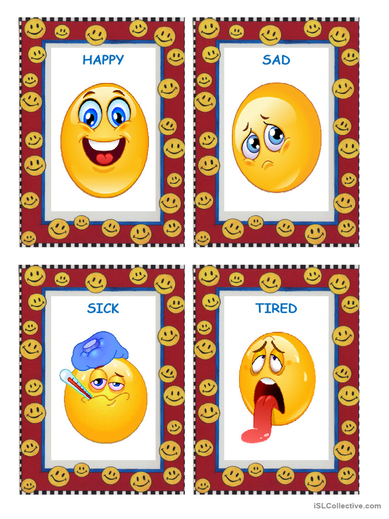 Emotions and Feelings Vocabulary List | PDF