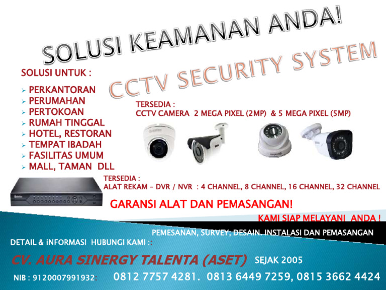 BROSUR CCTV | PDF