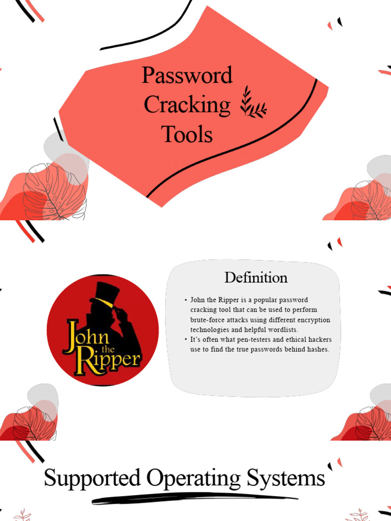 John the Ripper (New) | PDF | Password | Military Communications
