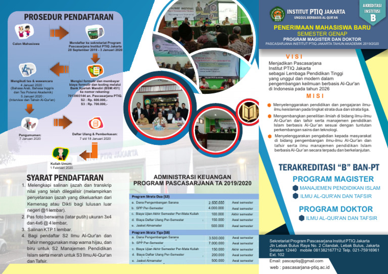 About - File - Brosur Pasca 2019-2 - Compressed | PDF