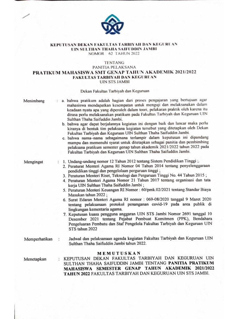 SK Pratikum 2022 | PDF