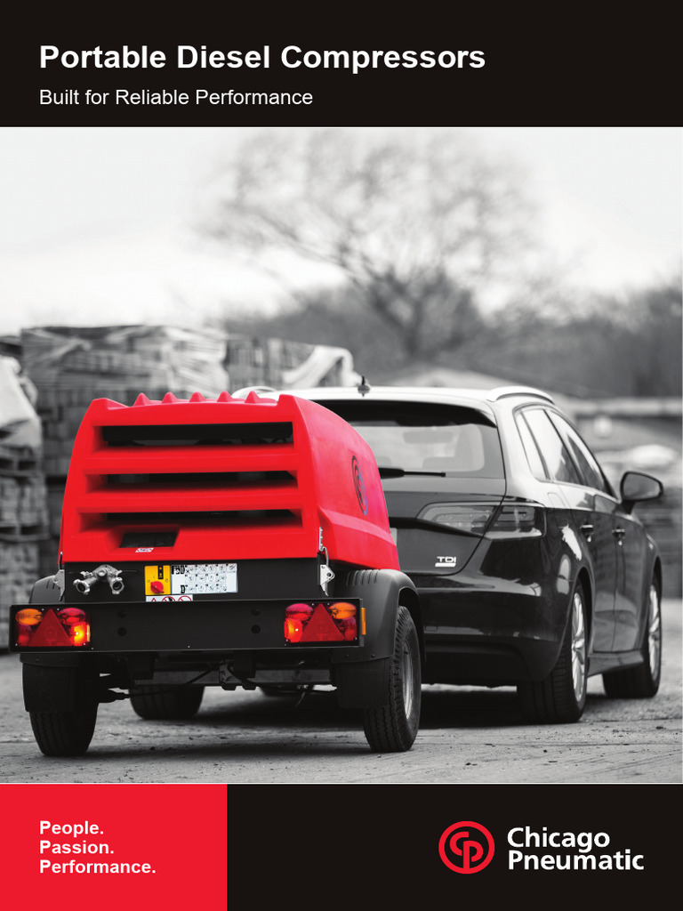 Leaflet CP Portable Diesel Air Compressors Eu | Download Free PDF | Engines | Vehicles