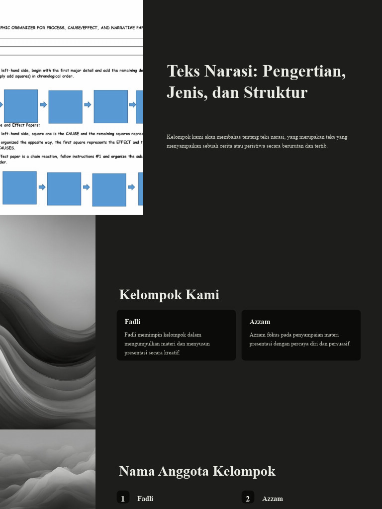 Teks Narasi Pengertian Jenis Dan Struktur | PDF