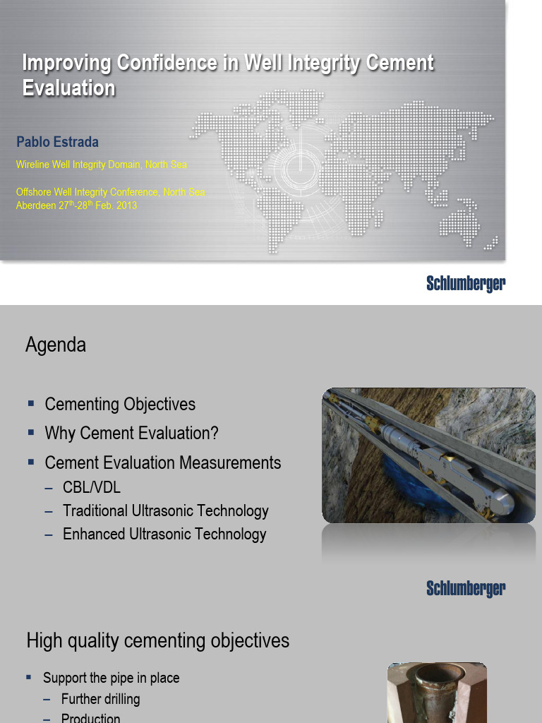 Improving Confidence in Well Integrity Cement Evaluation | PDF ...