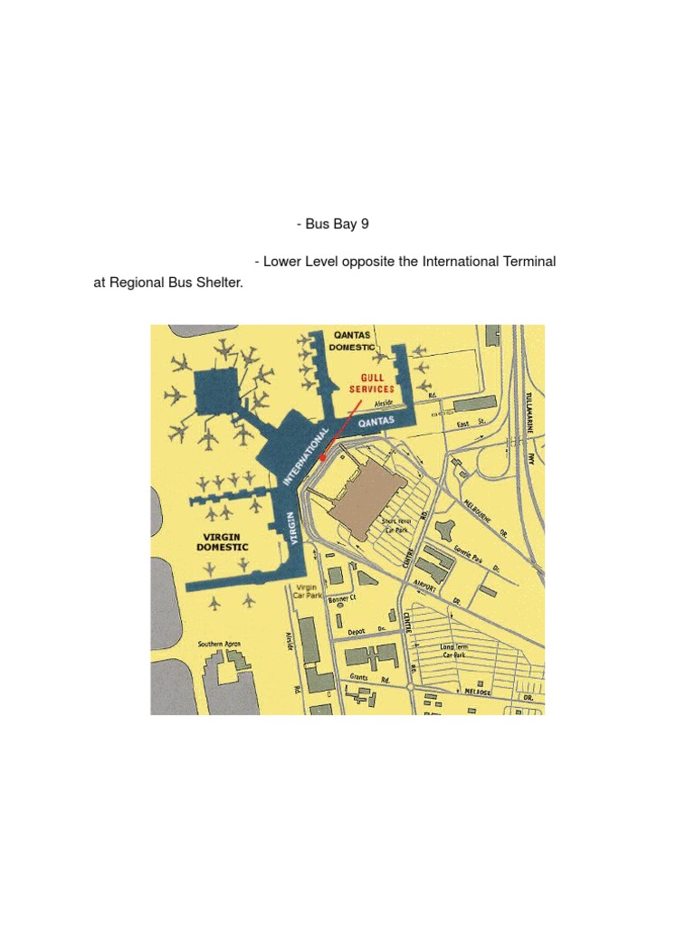 Gull Bus Services: Geelong to Airport | PDF