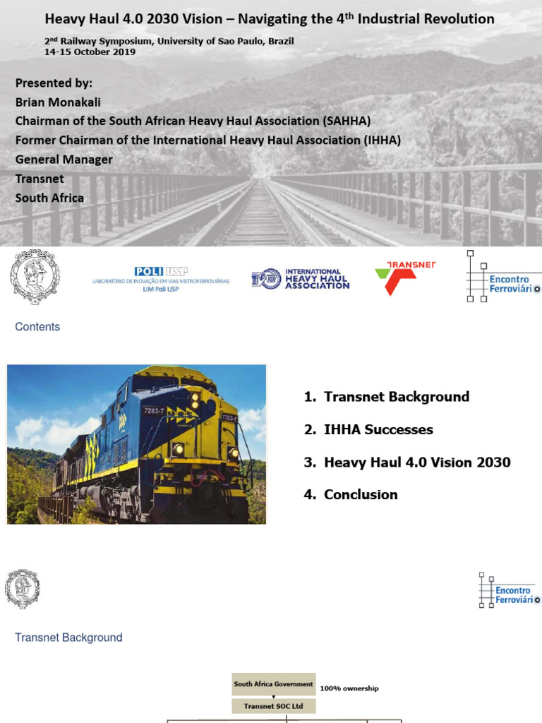 Heavy Haul 4.0 Vision 2030 Overview | PDF | Rail Transport | Train