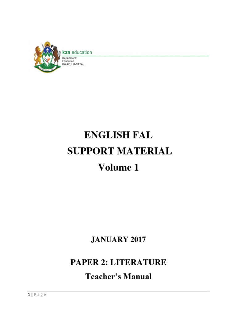 Gr12 Lit Full Guide ALL Poems and Short Notes | PDF | Narration | Apartheid