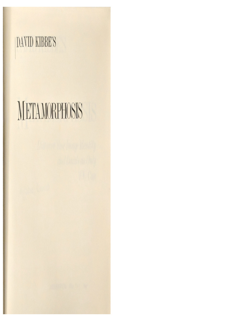 David Kibbe David Kibbe S Metamorphosis Discover Your Image Identity ...