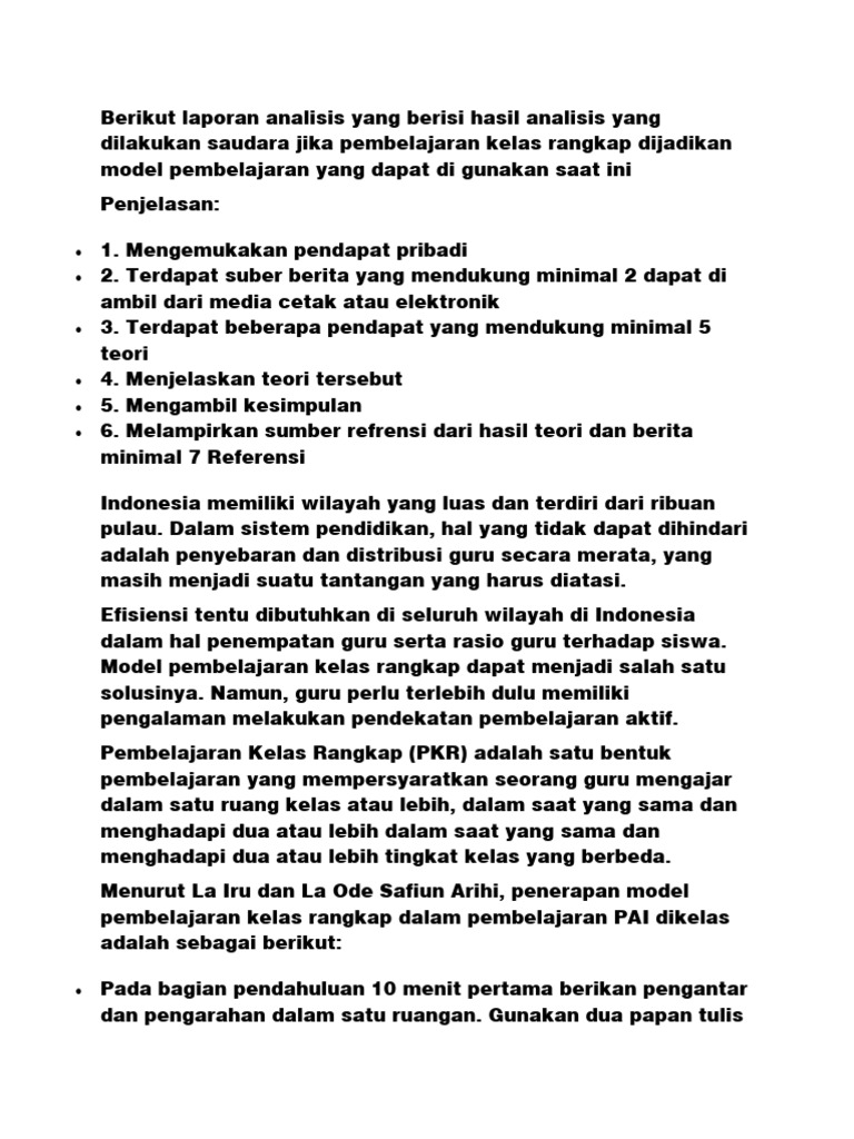 Berikut Laporan Analisis Yang Berisi Hasil Analisis Yang Dilakukan ...