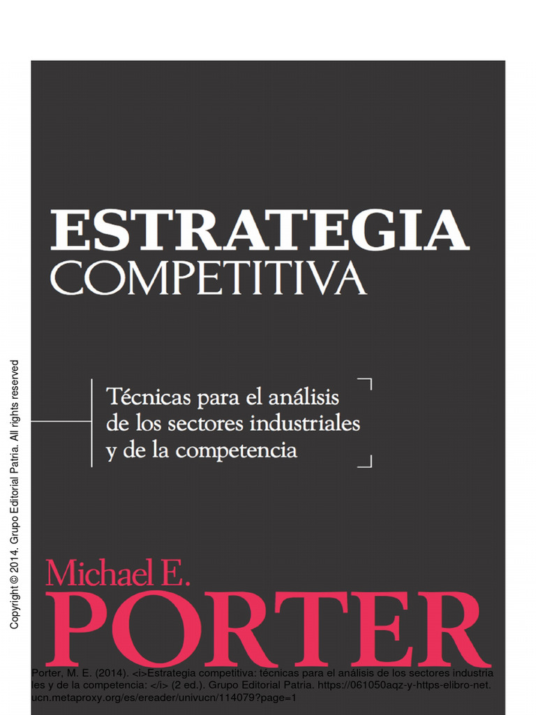 Estrategia Competitiva de Porter | PDF | Business | Economias
