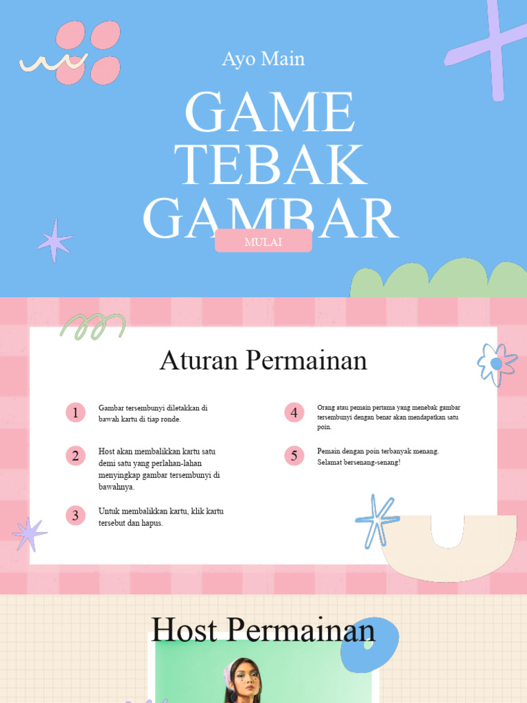 Panduan Game Tebak Gambar Seru | PDF