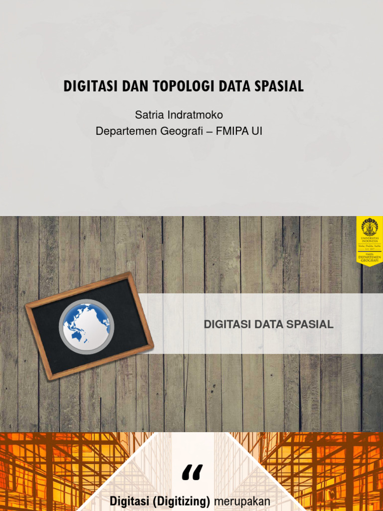 Digitasi Dan Topologi | PDF