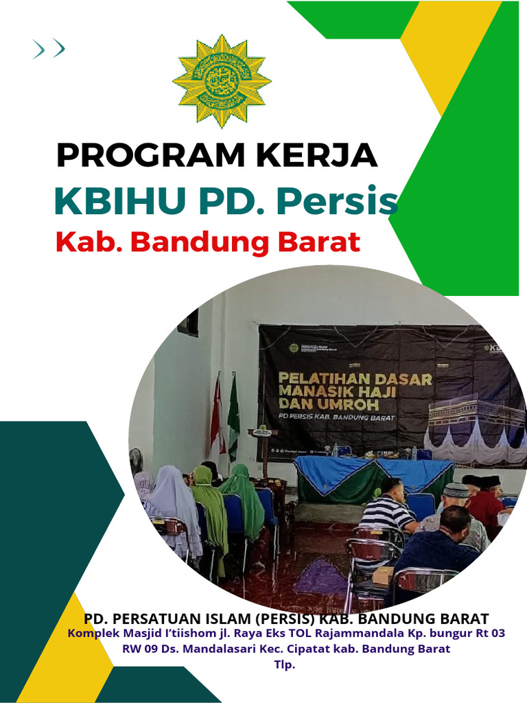 Program Kerja KBIHU Persis KBB | PDF