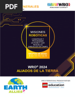 WRO Venezuela 2025: Categorías y Reglas | PDF | Robot | Robótica